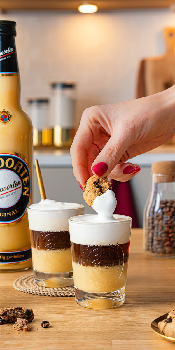 Coffee Shooter - Rezept mit Eierlikör | Verpoorten