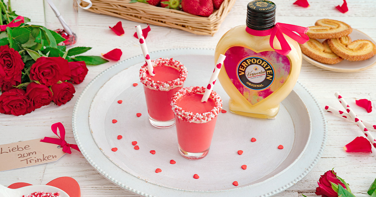 Red Velvet Shots mit Verpoorten Original Eierlikör - Rezept mit ...