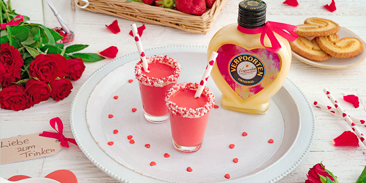 Red Velvet Shots mit Verpoorten Original Eierlikör - Rezept mit ...